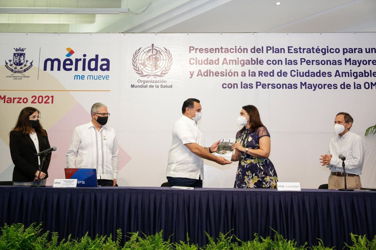 Mérida es pionera como miembro de la Red Mundial de Ciudades Amigables con las Personas Mayores ...