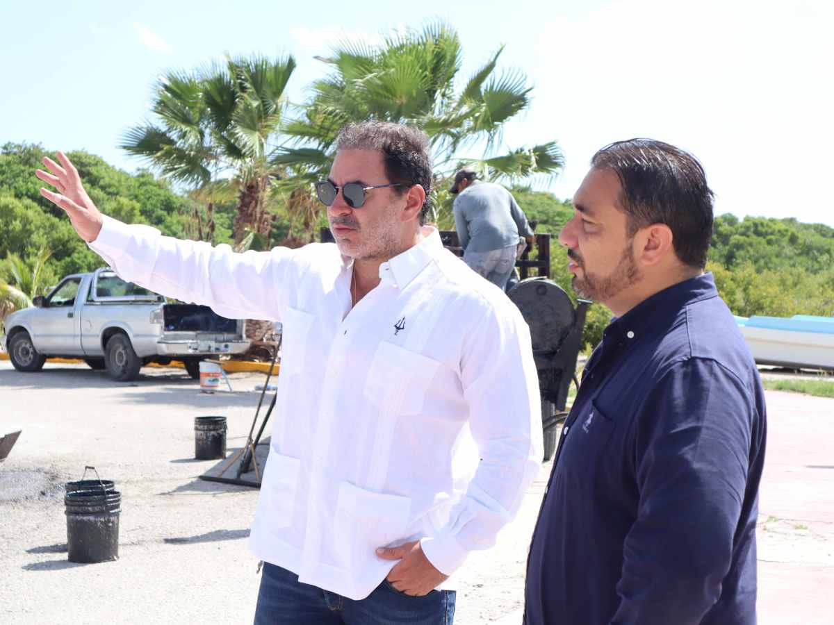 Julián Zacarías Curi supervisa los trabajos realizados en el Mirador de ...