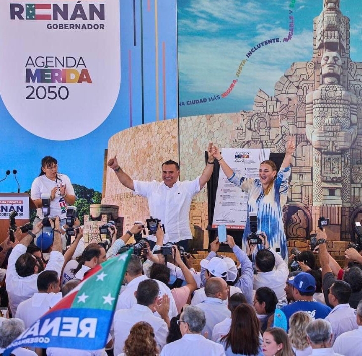 Renán y Ceci firman Agenda Mérida 2050 – CM Noticias Mérida